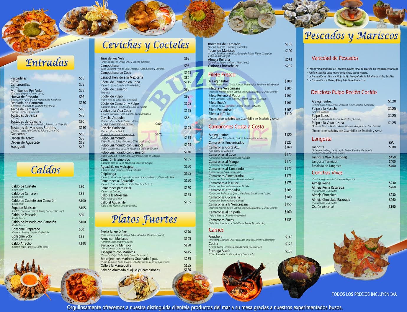 Restaurante Buzos Playa del Carmen » Soy Playense