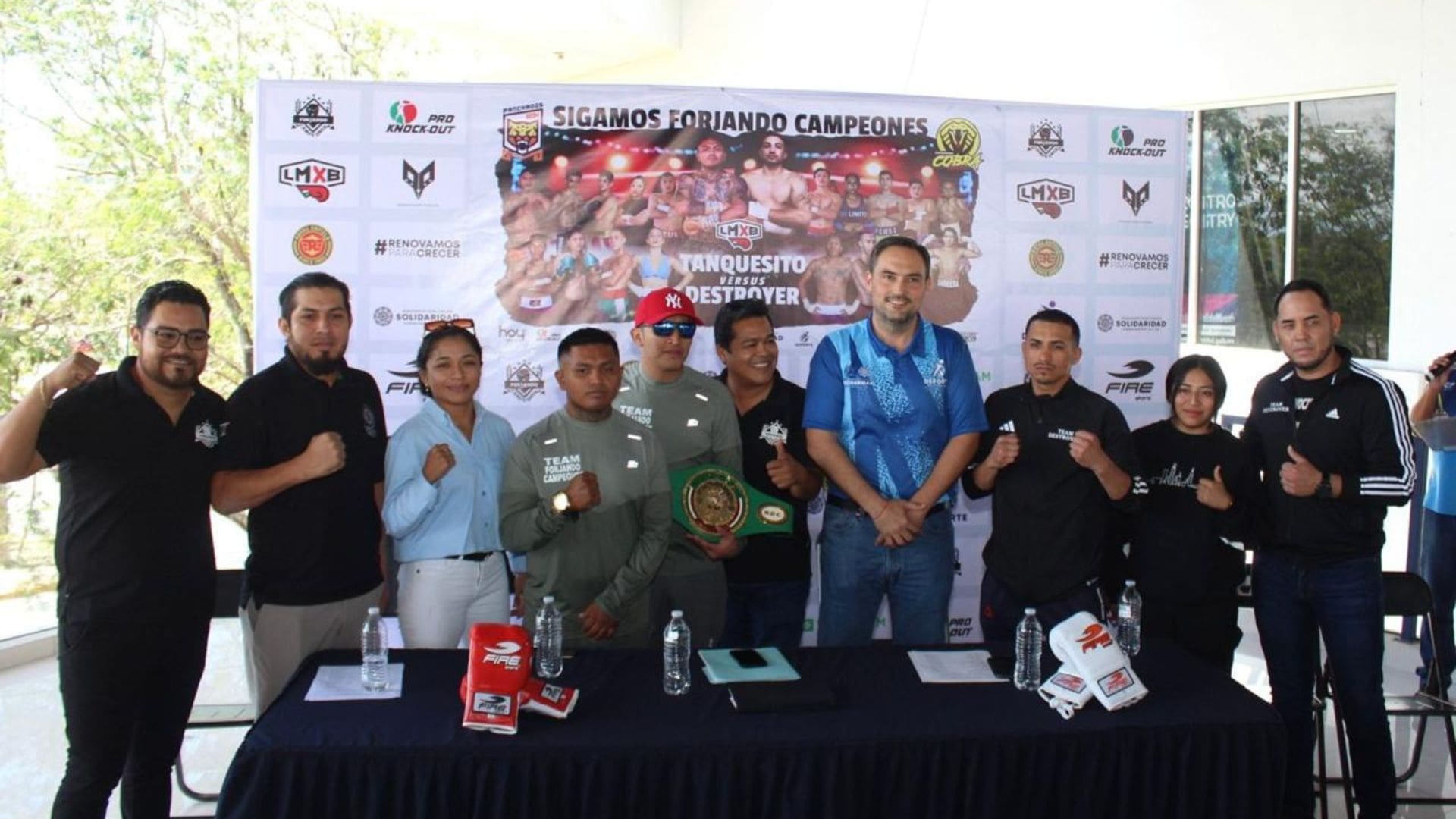 Todo listo para la presentación de la Liga Mx de Box en Playa del ...